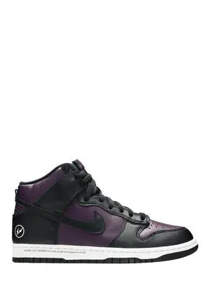 Nike X Fragment Design Dunk High Beijing Sneakers - Purple