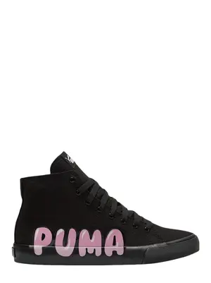 PUMA Bari Mid Logo Sneakers - Black