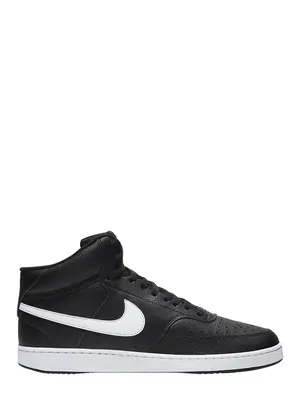 Nike Court Vision Mid Sneakers - Black