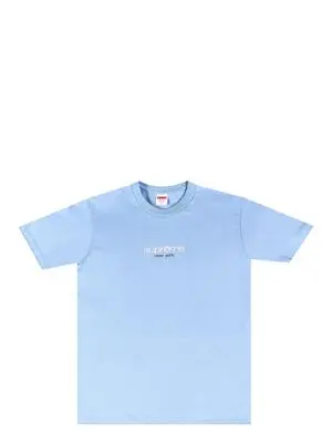 Supreme Classic Logo Tee 'light Slate' Blue