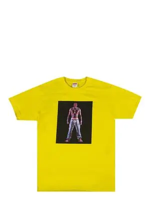 Supreme Tupac Hologram Tee - Yellow