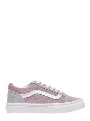VANS Old Skool Glitter Sneakers - Pink