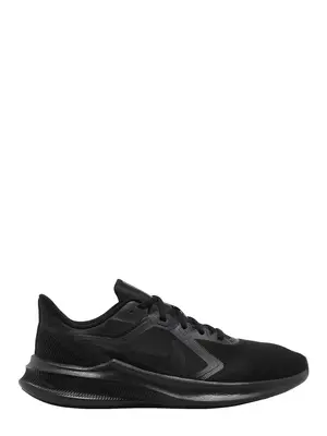 Nike Downshifter Lace Up Sneakers - Black