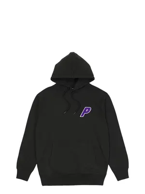 PALACE Tri-chenille Hood - Black
