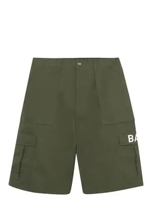A BATHING APE Wide Fit Shorts - Green