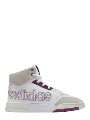 Adidas Drop Step Xl High-top Sneakers - White