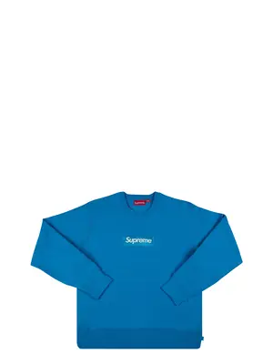 Supreme Box Logo Crewneck - Blue