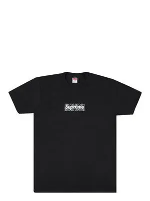 Supreme Bandana Box Logo Tee 'black' Black