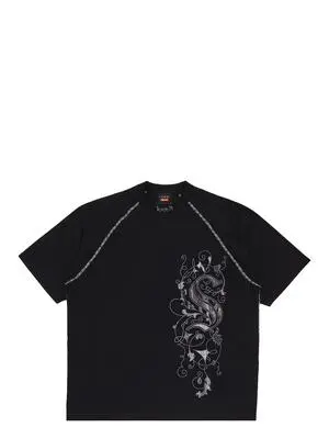 Supreme X Coogi Raglan Short-sleeve Top - Black