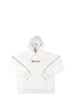 Supreme Supreme Bling Box Logo Hooded Sweatshirt Grey