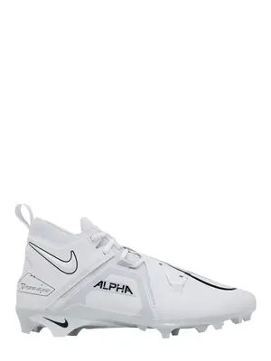 Nike Alpha Menace Pro 3 Lace Up Sneakers - White
