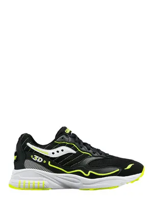 Saucony 3d Grid Hurricane Athletic Sneakers - Black