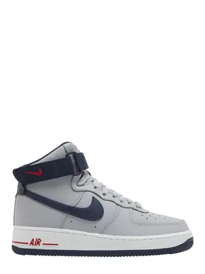 Nike Air Force 1 High 'new England Patriots' Sneakers - Grey