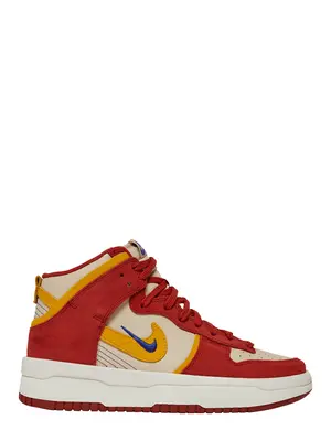 Nike Dunk High Up Sneakers - Red