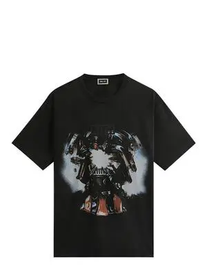 Kith X Star Wars Exploding Darth Vader Vintage Tee - Black