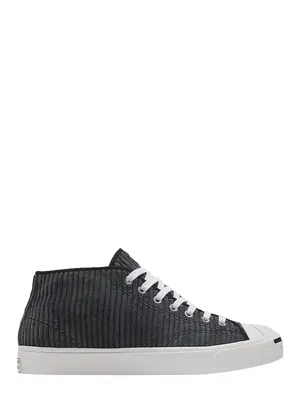 CONVERSE Jack Purcell Mid Corduroy Sneakers - Black