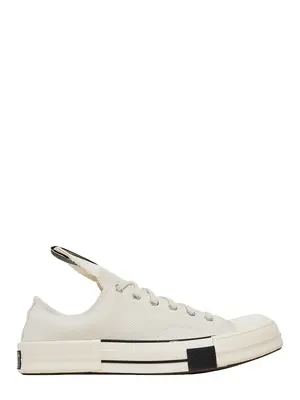 CONVERSE Rick Owens X Drkshdw Drkstar Chuck 70 Low - White