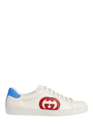 Gucci Ace Interlocking G Sneakers - White