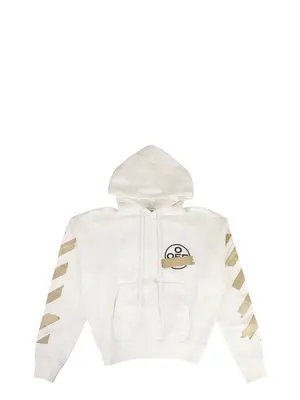 Off-White Tape Arrows Over Hoodie - White