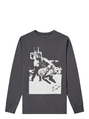 JORDAN X Union Long-sleeve T-shirt - Black