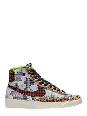 Nike Blazer Mid Gel 'wid Print Flower Flannel' Sneakers - Multicolor