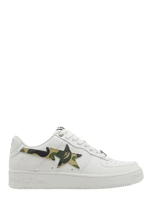 A BATHING APE Bapesta Abc Camo Green 2022 - White