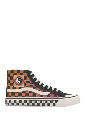 VANS T&c Surf Designs X Sk8-hi 138 Decon Checkerboard High-top Sneakers - Multicolor