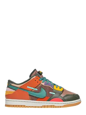 Nike Dunk Low Scrap Sneakers - Multi-color