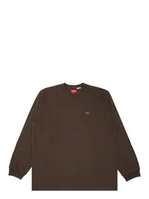 Supreme Small Box Long-sleeve Tee - Brown
