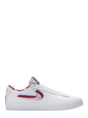 Nike Parra X Blazer Low Gt Sb Qs Sneakers - White
