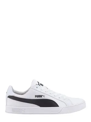 PUMA Smash Vulc Canvas Sneakers - White