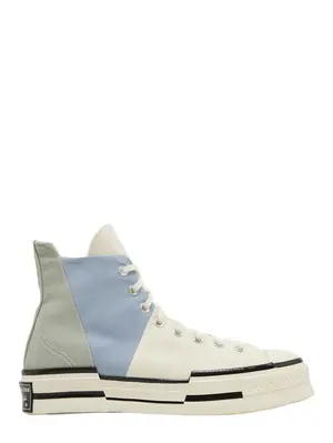 CONVERSE Chuck 70 Plus High Material Mashup Sneakers - White