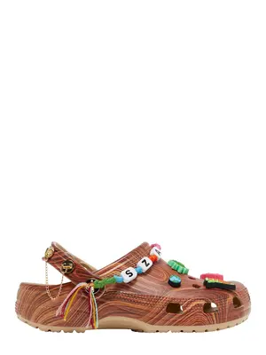 CROCS Sza X Classic Clog 'woodgrain - Brown