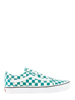 VANS Comfycush Old Skool Checkerboard Sneakers - Black