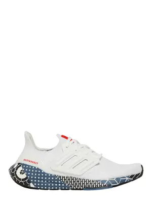 Adidas Ultraboost 22 Patchwork Graphic Sneakers White