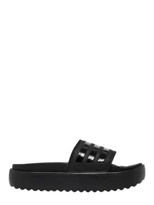 Adidas Adidas Adilette Platform Slides Black