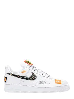 Nike Force 1 Low '07 Prm 'just Do It' Sneakers - White