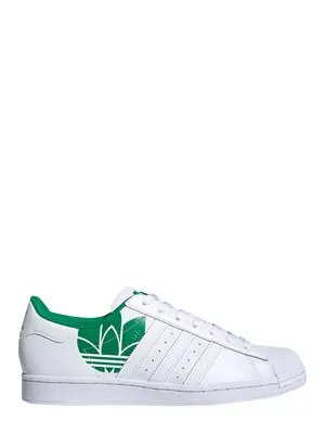 Adidas Superstar Trefoil Print Sneakers - White