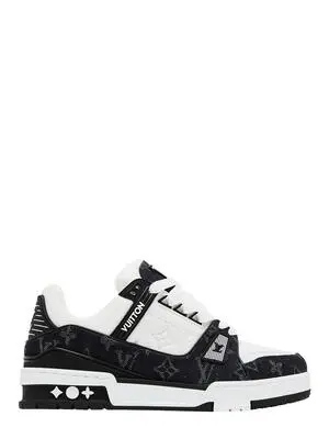 LOUIS VUITTON Trainer Denim Noir - White
