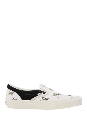 VANS Ralph Steadman X Og Classic Slip-on Lx 'bee' Sneakers - White