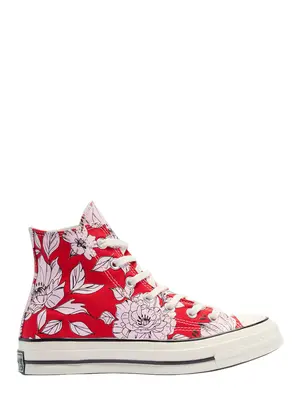 CONVERSE Chuck 70 High Vintage Floral - Red