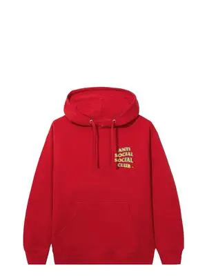 ANTI SOCIAL SOCIAL CLUB Stir Crazy Hoodie - Red