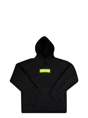 Supreme Box Logo Hooded Sweatshirt - Black