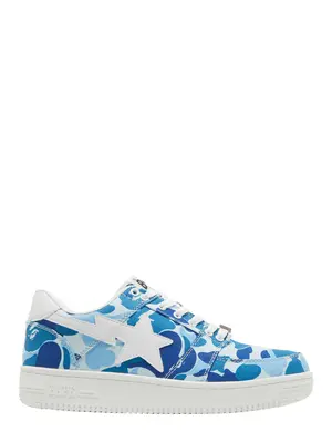 A BATHING APE Bapesta Low 'abc Camo' Sneakers - Blue