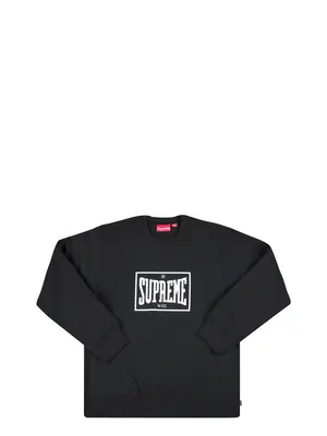 Supreme Warm Up Crewneck - Black