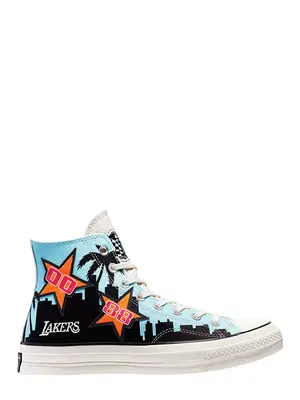 CONVERSE Chinatown Market X Chuck 70 High ‘lakers Championship Jacket - Blue