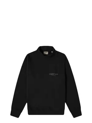 Fear Of God Pull-over Mockneck - Black