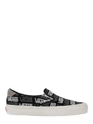 VANS Slip-on 59 Lx Logo Checkerboard - Black