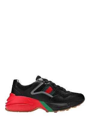Gucci Rhyton Sneakers - Black