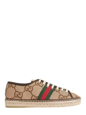 Gucci Maxi Gg Espadrilles - Brown